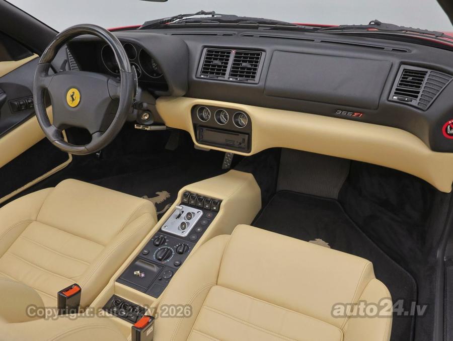 Красный Феррари Ф355 1999 в Таллин, объемом двигателя 3.50 л и пробегом 30 тыс. км за 130000 €, фото 16 на AUTOMOTO.COM.LV