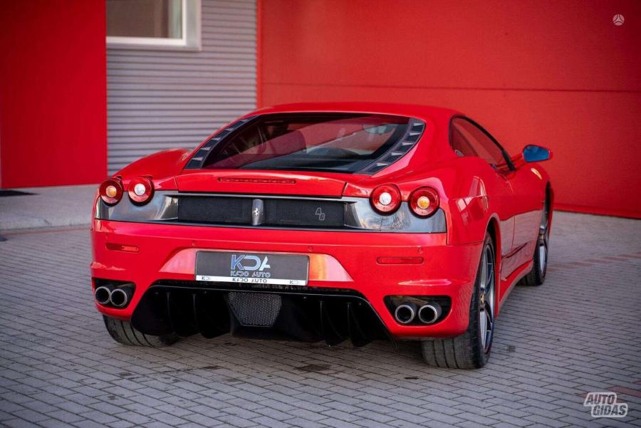 Red Ferrari F430 2008 in Marijampole, with an engine capacity of 4.30 L and mileage of 95 thousand km for 93450 €, photo 12 on AUTOMOTO.COM.LV