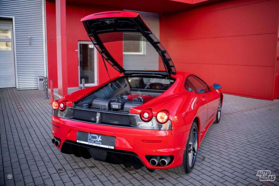 Red Ferrari F430 2008 in Marijampole, with an engine capacity of 4.30 L and mileage of 95 thousand km for 93450 €, photo 16 on AUTOMOTO.COM.LV