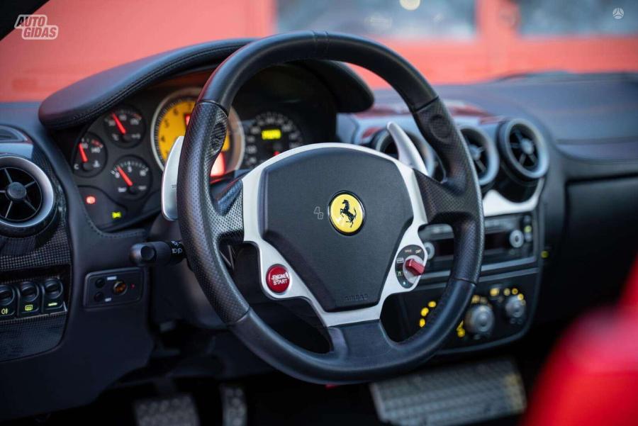 Red Ferrari F430 2008 in Marijampole, with an engine capacity of 4.30 L and mileage of 95 thousand km for 93450 €, photo 25 on AUTOMOTO.COM.LV