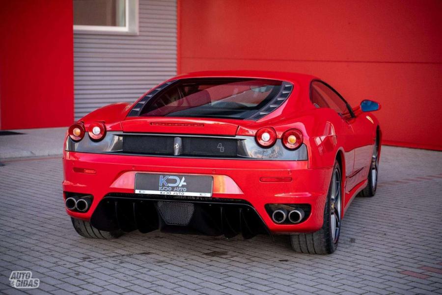 Red Ferrari F430 2008 in Kaunas, with an engine capacity of 4.30 L and mileage of 95 thousand km for 93450 €, photo 13 on AUTOMOTO.COM.LV
