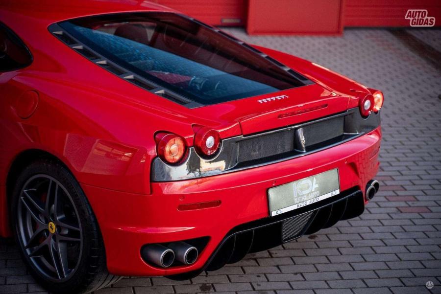 Red Ferrari F430 2008 in Kaunas, with an engine capacity of 4.30 L and mileage of 95 thousand km for 93450 €, photo 15 on AUTOMOTO.COM.LV