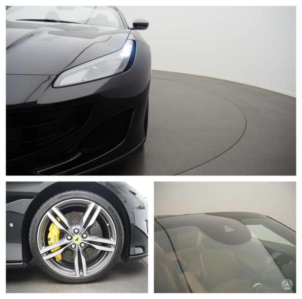 Black Ferrari Portofino 2020 in Vilnius, with an engine capacity of 3.86 L and mileage of 30 thousand km for 211750 €, photo 9 on AUTOMOTO.COM.LV