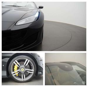 Black Ferrari Portofino 2020 in Vilnius, with an engine capacity of 3.86 L and mileage of 30 thousand km for 211750 €, photo 10 on AUTOMOTO.COM.LV