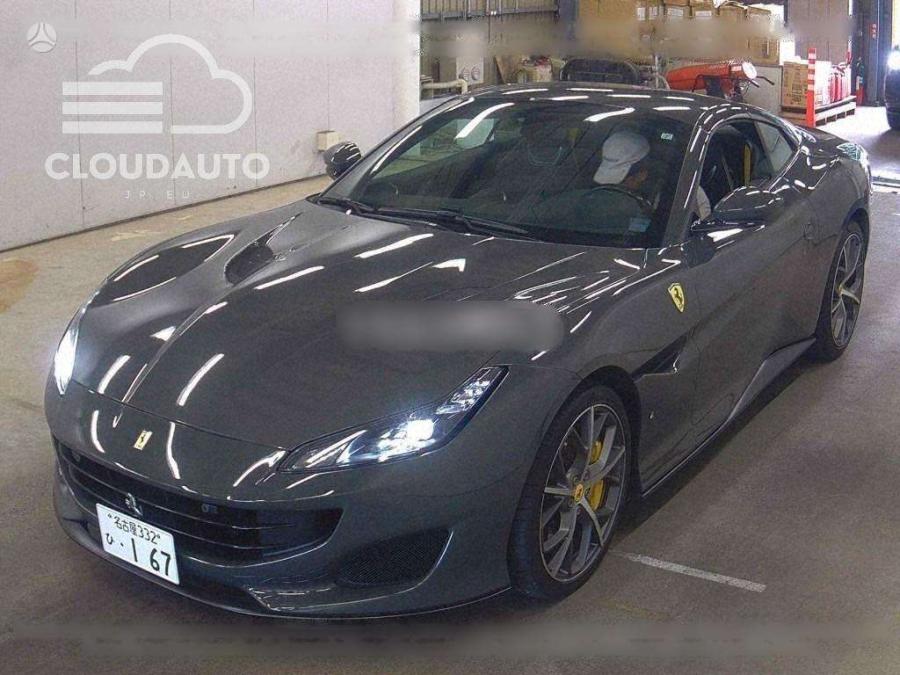 Grey Ferrari Portofino 2019 in Vilnius, with an engine capacity of 3.86 L and mileage of 13 thousand km for 180000 €, photo 2 on AUTOMOTO.COM.LV