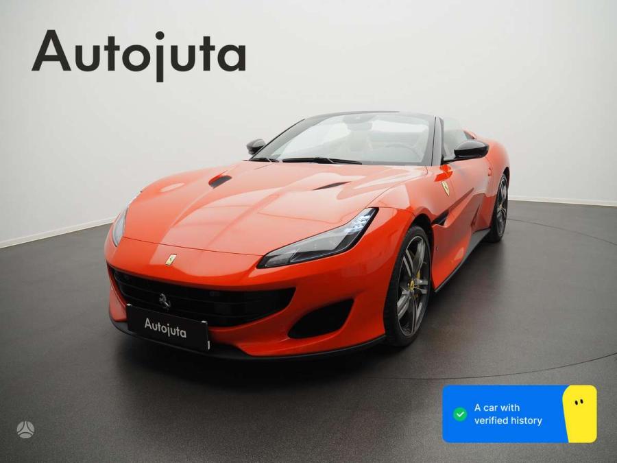 Sarkans Ferrari Portofino 2020 Viļņa, ar dzinēja tilpumu 3.86 L un nobraukumu 30 tūkst. km par 245388 €, foto 1 vietnē AUTOMOTO.COM.LV