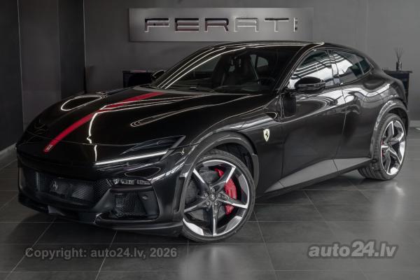 Black Ferrari Purosangue 2026 in Tallinn, with an engine capacity of 6.50 L and mileage of 0 thousand km for 562900 €, photo 1 on AUTOMOTO.COM.LV