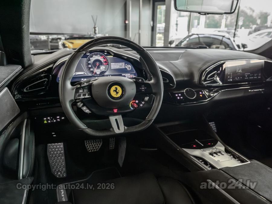 Black Ferrari Purosangue 2026 in Tallinn, with an engine capacity of 6.50 L and mileage of 0 thousand km for 562900 €, photo 12 on AUTOMOTO.COM.LV