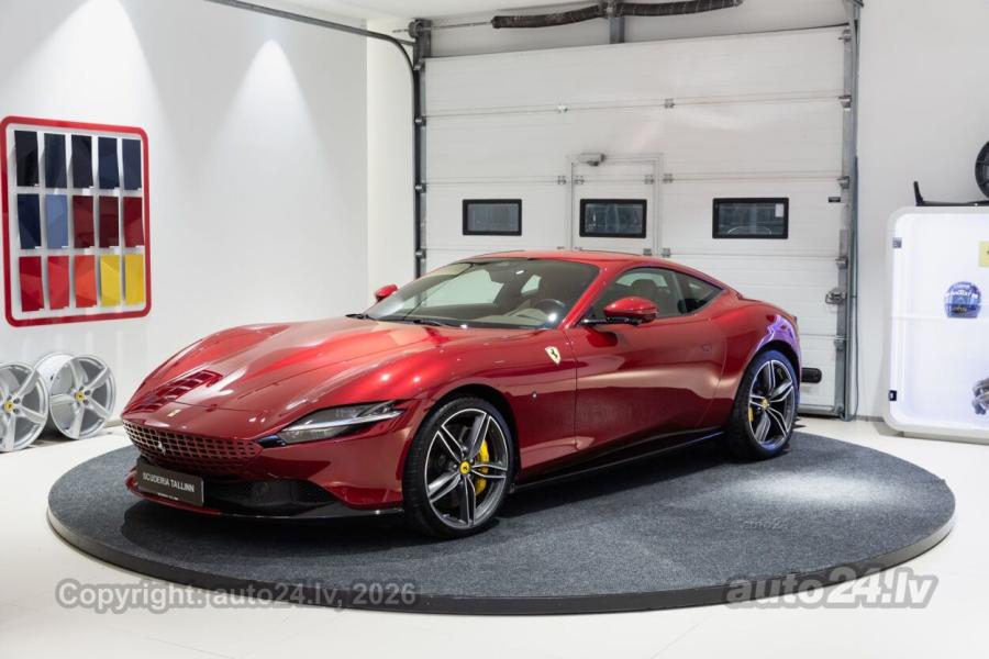Ferrari Roma 2023 in Tallinn, with an engine capacity of 3.90 L and mileage of 20 thousand km for 248000 €, photo 1 on AUTOMOTO.COM.LV