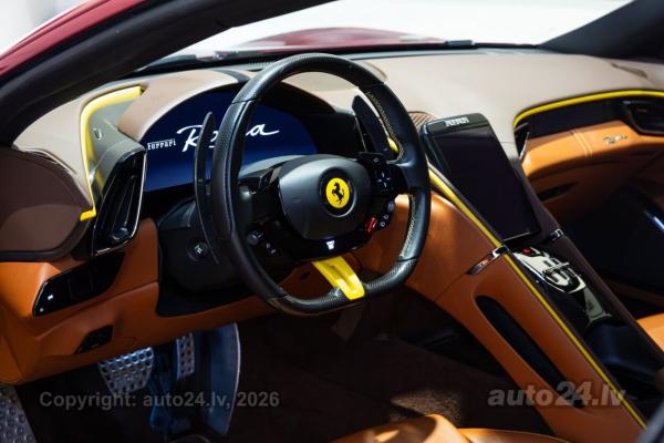 Ferrari Roma 2023 in Tallinn, with an engine capacity of 3.90 L and mileage of 20 thousand km for 248000 €, photo 7 on AUTOMOTO.COM.LV