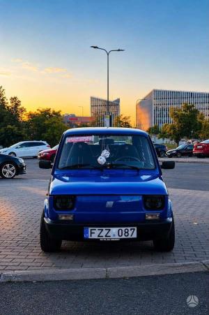 Blue Fiat 126 2000 in Vilnius, with an engine capacity of 0.65 L and mileage of 91 thousand km for 4300 €, photo 14 on AUTOMOTO.COM.LV