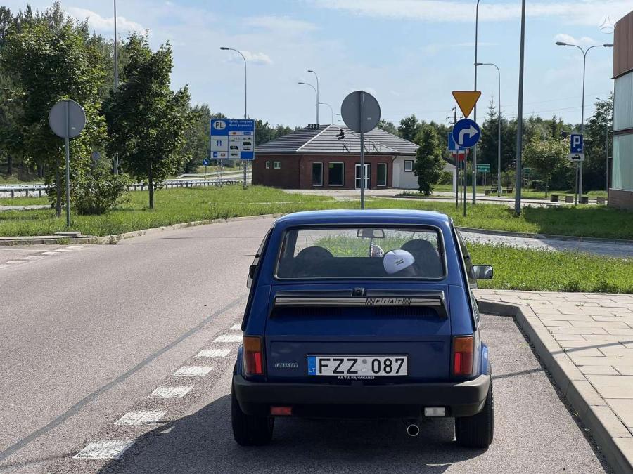 Blue Fiat 126 2000 in Vilnius, with an engine capacity of 0.65 L and mileage of 91 thousand km for 4300 €, photo 15 on AUTOMOTO.COM.LV