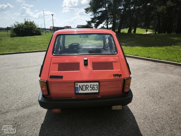 Red Fiat 126 1991 in Moletai, with an engine capacity of 0.70 L and mileage of 17 thousand km for 2800 €, photo 7 on AUTOMOTO.COM.LV