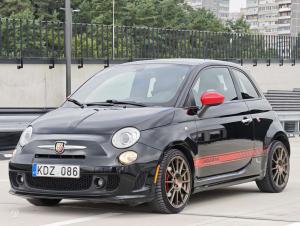 Черный Фиат 500 Abarth 2017 в Вильнюс, объемом двигателя 1.37 л и пробегом 61 тыс. км за 10500 €, фото 5 на AUTOMOTO.COM.LV