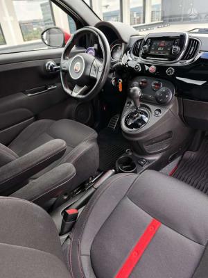 Черный Фиат 500 Abarth 2017 в Вильнюс, объемом двигателя 1.37 л и пробегом 61 тыс. км за 10500 €, фото 14 на AUTOMOTO.COM.LV