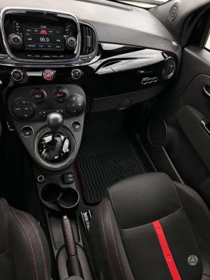 Черный Фиат 500 Abarth 2017 в Вильнюс, объемом двигателя 1.37 л и пробегом 61 тыс. км за 10500 €, фото 17 на AUTOMOTO.COM.LV