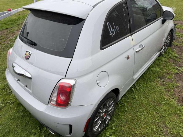 Grey Fiat 500 Abarth 2017 in Klaipeda, with an engine capacity of 1.40 L and mileage of 66 thousand km for 3500 €, photo 3 on AUTOMOTO.COM.LV