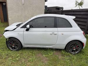 Pelēks Fiat 500 Abarth 2017 Klaipėda, ar dzinēja tilpumu 1.40 L un nobraukumu 66 tūkst. km par 3500 €, foto 6 vietnē AUTOMOTO.COM.LV