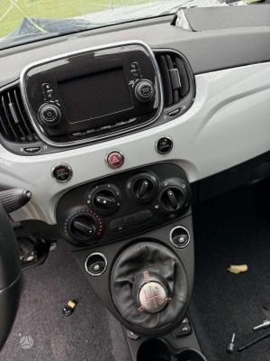 Pelēks Fiat 500 Abarth 2017 Klaipėda, ar dzinēja tilpumu 1.40 L un nobraukumu 66 tūkst. km par 3500 €, foto 14 vietnē AUTOMOTO.COM.LV