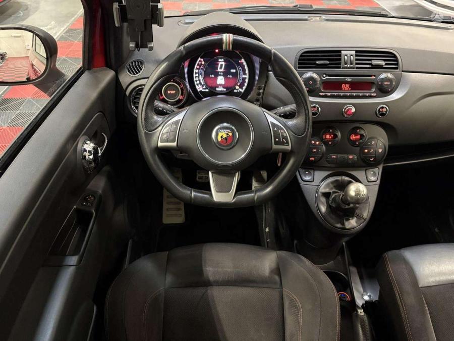 Красный Фиат 500 Abarth 2016 в Вильнюс, объемом двигателя 1.37 л и пробегом 189 тыс. км за 10650 €, фото 20 на AUTOMOTO.COM.LV