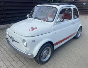 Белый Фиат 500 Abarth 1965 в Каунас, объемом двигателя 0.50 л и пробегом 8 тыс. км за 13500 €, фото 4 на AUTOMOTO.COM.LV