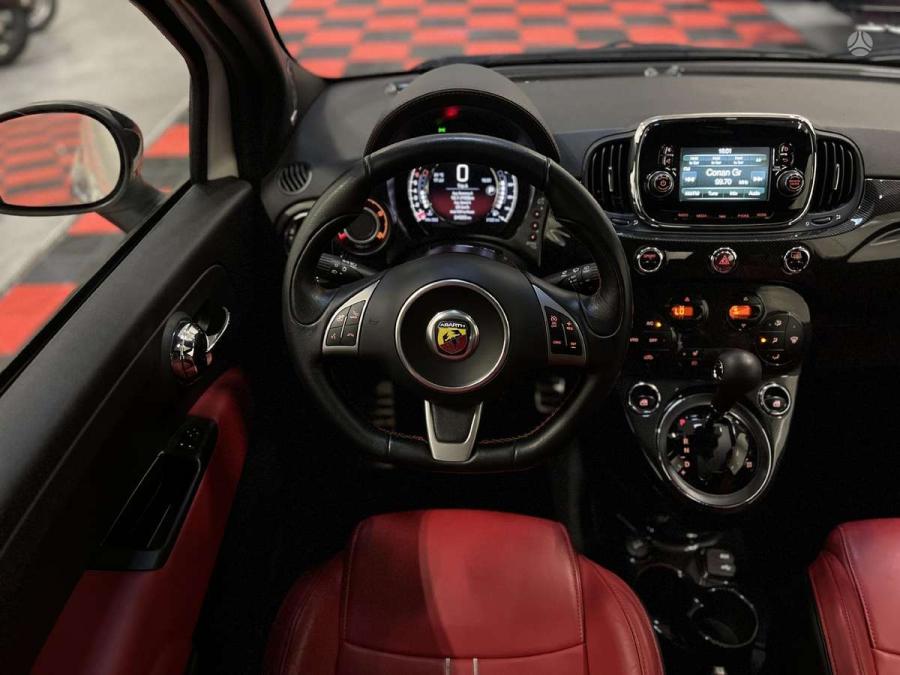 Белый Фиат 500 Abarth 2017 в Вильнюс, объемом двигателя 1.37 л и пробегом 32 тыс. км за 14500 €, фото 20 на AUTOMOTO.COM.LV