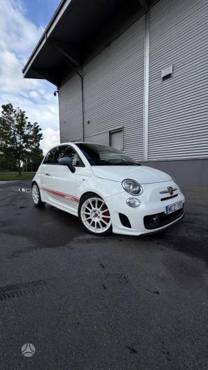 White Fiat 500 Abarth 2013 in Kaunas, with an engine capacity of 1.40 L and mileage of 169 thousand km for 7200 €, photo 10 on AUTOMOTO.COM.LV