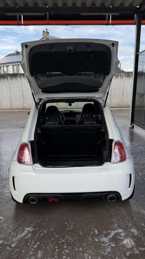 White Fiat 500 Abarth 2013 in Kaunas, with an engine capacity of 1.40 L and mileage of 169 thousand km for 7200 €, photo 21 on AUTOMOTO.COM.LV