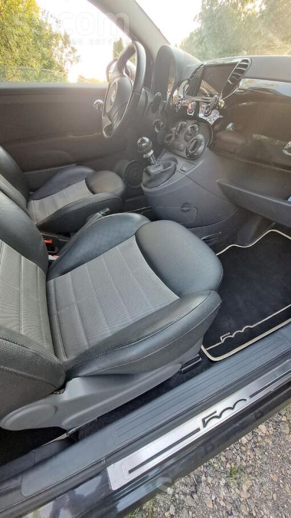 Black Fiat 500 2008 in Jekabpils, with an engine capacity of 1.30 L and mileage of 282 thousand km for 2300 €, photo 7 on AUTOMOTO.COM.LV