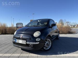 Black Fiat 500 2008 in Jelgava, with an engine capacity of 1.30 L and mileage of 126 thousand km for 2750 €, photo  on AUTOMOTO.COM.LV