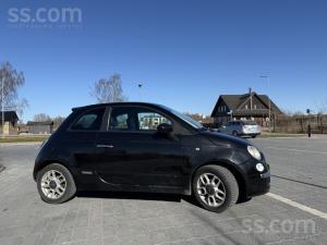 Black Fiat 500 2008 in Jelgava, with an engine capacity of 1.30 L and mileage of 126 thousand km for 2750 €, photo 4 on AUTOMOTO.COM.LV