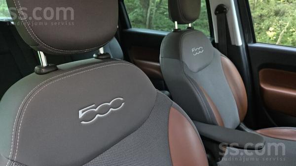 Black Fiat 500 2014 in Riga, with an engine capacity of 1.30 L and mileage of 61 thousand km for 6900 €, photo 9 on AUTOMOTO.COM.LV