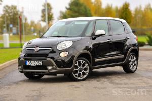 Melns Fiat 500 2016 Jelgava, ar dzinēja tilpumu 1.40 L un nobraukumu 122 tūkst. km par 7750 €, foto  vietnē AUTOMOTO.COM.LV