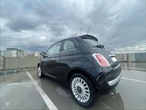 Black Fiat 500 2008 in Vilnius, with an engine capacity of 1.25 L and mileage of 181 thousand km for 3000 €, photo 5 on AUTOMOTO.COM.LV