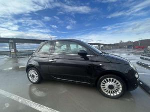 Black Fiat 500 2008 in Vilnius, with an engine capacity of 1.25 L and mileage of 181 thousand km for 3000 €, photo 8 on AUTOMOTO.COM.LV