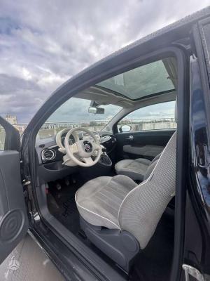 Black Fiat 500 2008 in Vilnius, with an engine capacity of 1.25 L and mileage of 181 thousand km for 3000 €, photo 9 on AUTOMOTO.COM.LV