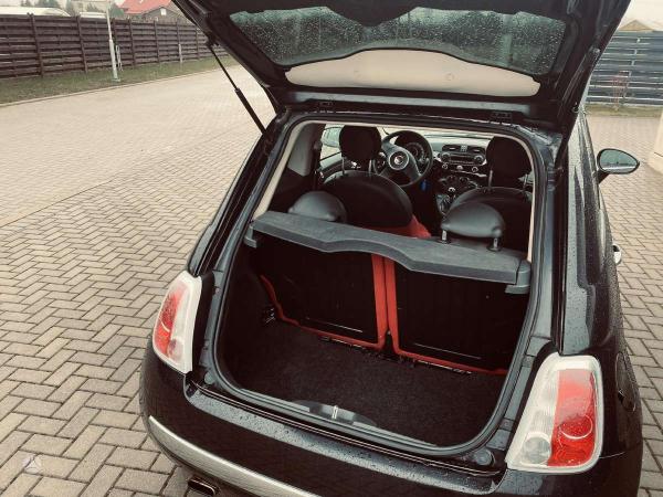 Melns Fiat 500 2010 Klaipėda, ar dzinēja tilpumu 1.25 L un nobraukumu 130 tūkst. km par 2600 €, foto 5 vietnē AUTOMOTO.COM.LV