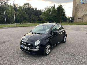 Black Fiat 500 2012 in Vilnius, with an engine capacity of 1.24 L and mileage of 94 thousand km for 3250 €, photo 4 on AUTOMOTO.COM.LV