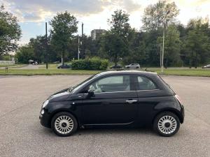 Black Fiat 500 2012 in Vilnius, with an engine capacity of 1.24 L and mileage of 94 thousand km for 3250 €, photo 9 on AUTOMOTO.COM.LV
