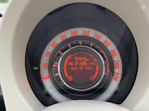 Black Fiat 500 2012 in Vilnius, with an engine capacity of 1.24 L and mileage of 94 thousand km for 3250 €, photo 21 on AUTOMOTO.COM.LV