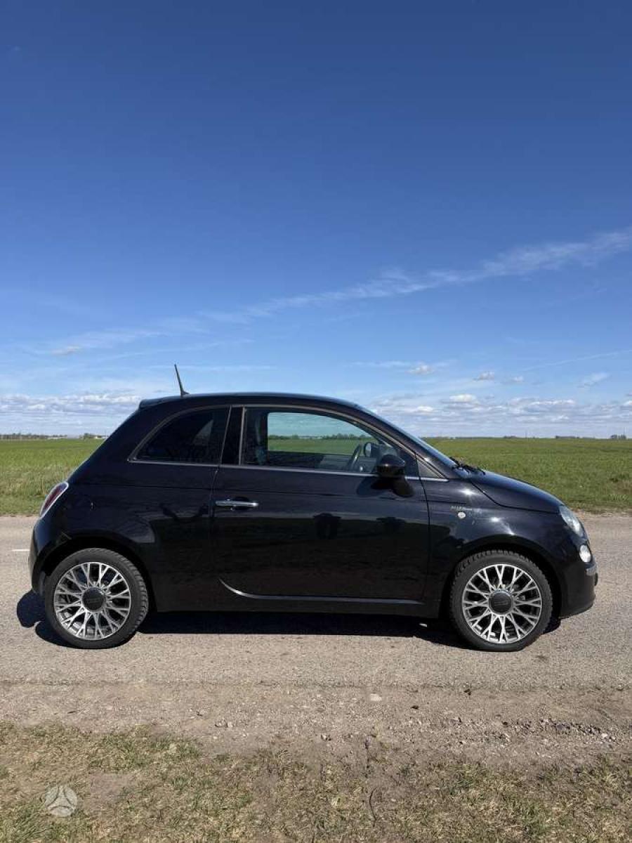 Black Fiat 500 2012 in Vilkaviskis, with an engine capacity of 1.30 L and mileage of 152 thousand km for 3600 €, photo 4 on AUTOMOTO.COM.LV