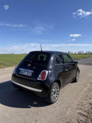 Black Fiat 500 2012 in Vilkaviskis, with an engine capacity of 1.30 L and mileage of 152 thousand km for 3600 €, photo 5 on AUTOMOTO.COM.LV