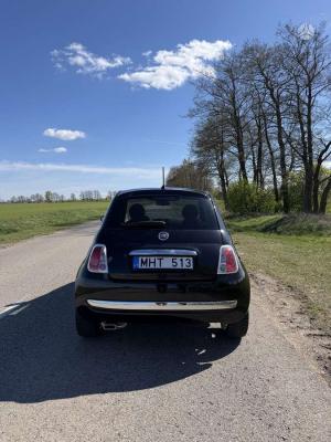 Black Fiat 500 2012 in Vilkaviskis, with an engine capacity of 1.30 L and mileage of 152 thousand km for 3600 €, photo 6 on AUTOMOTO.COM.LV