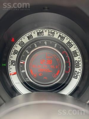Black Fiat 500 2012 in Jelgava, with an engine capacity of 1.40 L and mileage of 140 thousand km for 4999 €, photo 7 on AUTOMOTO.COM.LV