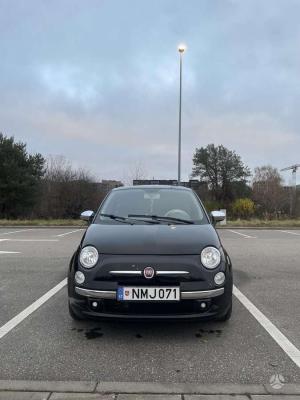 Melns Fiat 500 2013 Viļņa, ar dzinēja tilpumu 1.24 L un nobraukumu 110 tūkst. km par 4400 €, foto 3 vietnē AUTOMOTO.COM.LV
