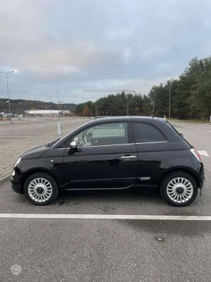 Melns Fiat 500 2013 Viļņa, ar dzinēja tilpumu 1.24 L un nobraukumu 110 tūkst. km par 4400 €, foto 5 vietnē AUTOMOTO.COM.LV