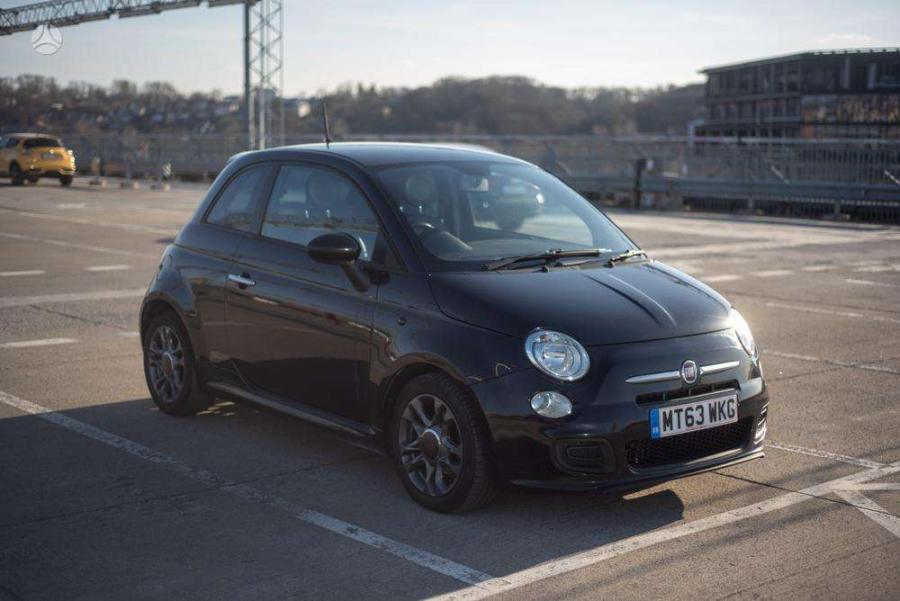 Melns Fiat 500 2013 Kauņa, ar dzinēja tilpumu 0.90 L un nobraukumu 155 tūkst. km par 2999 €, foto 5 vietnē AUTOMOTO.COM.LV