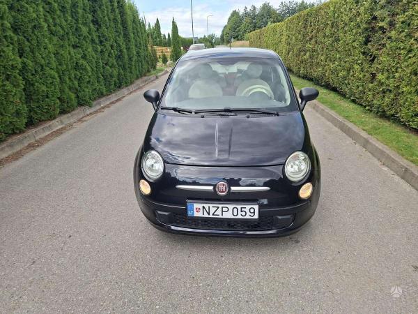 Melns Fiat 500 2013 Viļņa, ar dzinēja tilpumu 1.25 L un nobraukumu 187 tūkst. km par 4200 €, foto 3 vietnē AUTOMOTO.COM.LV