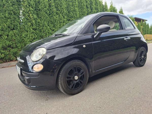 Melns Fiat 500 2013 Viļņa, ar dzinēja tilpumu 1.25 L un nobraukumu 187 tūkst. km par 4200 €, foto 4 vietnē AUTOMOTO.COM.LV