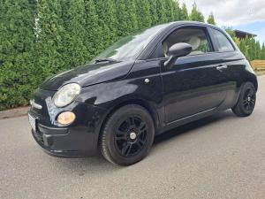 Melns Fiat 500 2013 Viļņa, ar dzinēja tilpumu 1.25 L un nobraukumu 187 tūkst. km par 4200 €, foto 5 vietnē AUTOMOTO.COM.LV